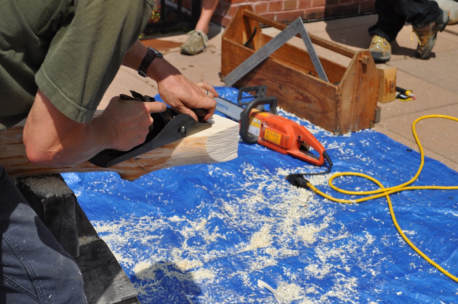 Roof Framing Geometry: Scribing Class Timber Framing by Josh Jackson