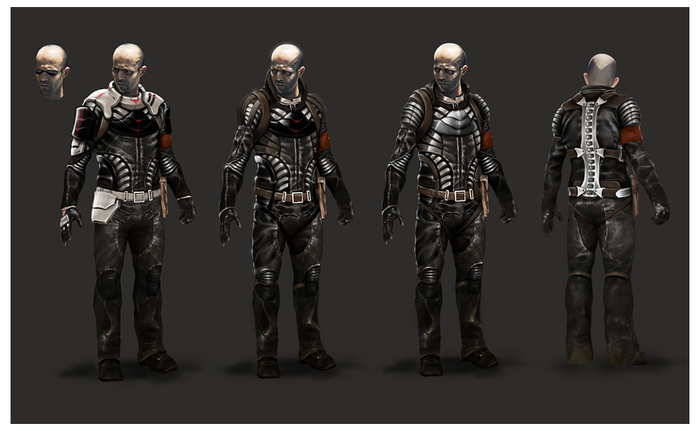 Summer look: L.A. Characters Concept Art 2008