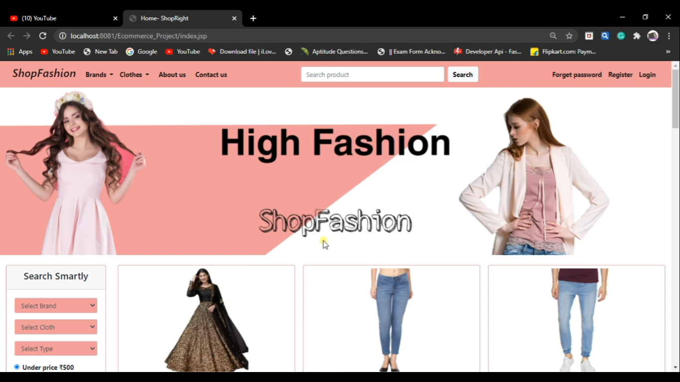 Online Shopping Project Using Servlet Jsp With Source Code Mazwatcher