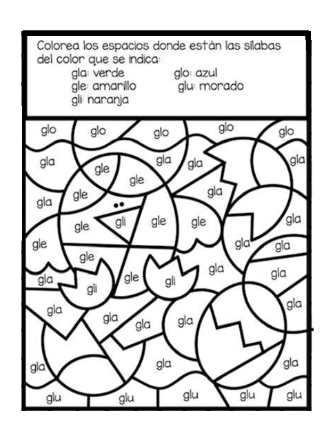 GLA, GLE, GLI,GLO Y GLU