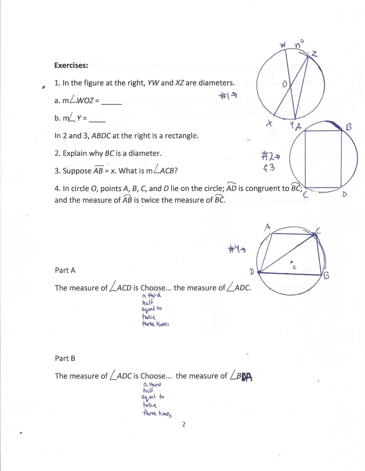 Geometry, Common Core Style: PARCC Practice Test Question 20 (Day 163)