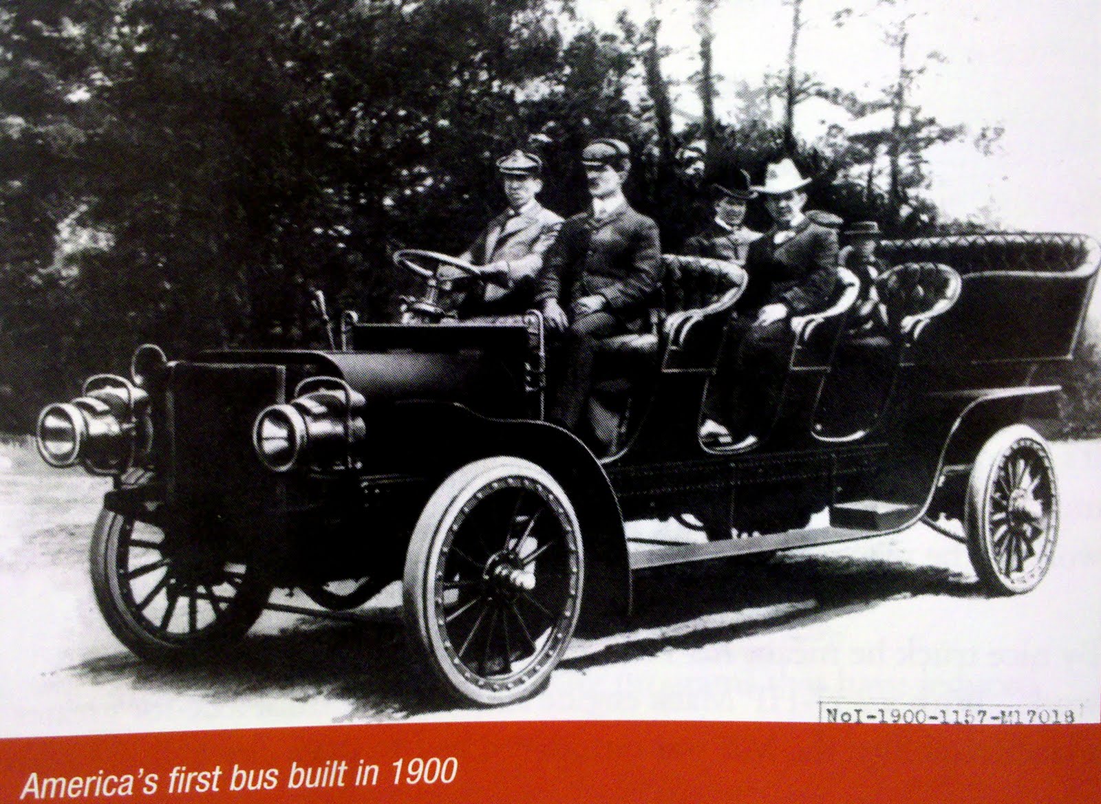 Just A Car Guy: The first bus in America, was built by Mack in 1900