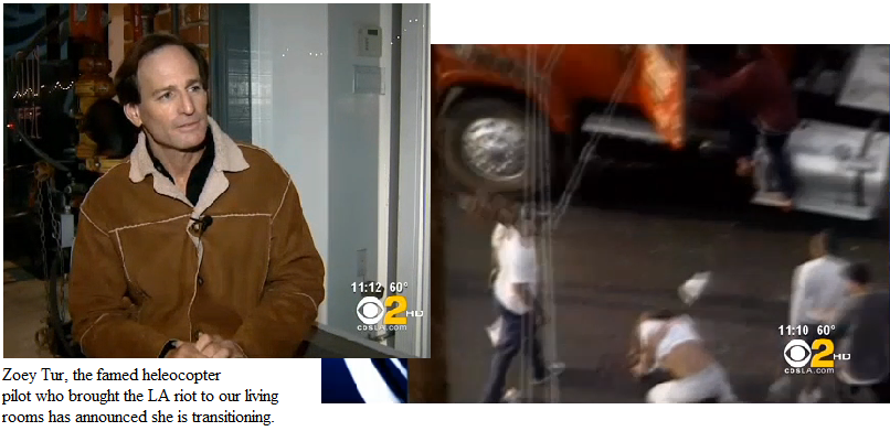 planet trans: Zoey Tur Famed LA News Copter Pilot Comes Out as Transgender