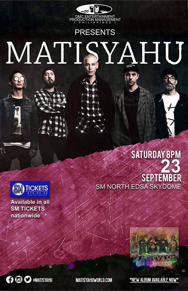Matisyahu LIVE in MANILA: Matisyahu LIVE in MANILA