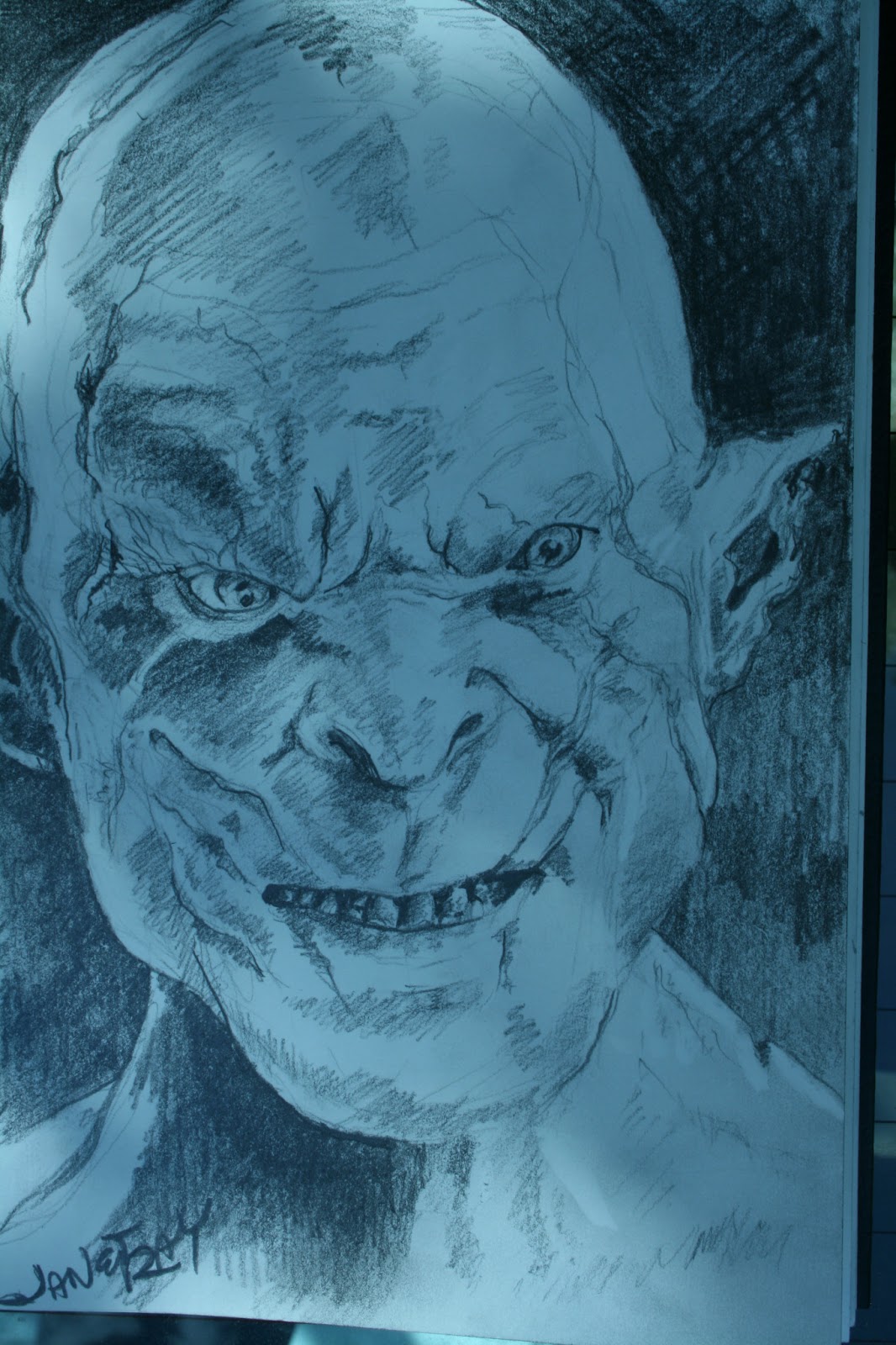 Faeriations: Hobbit sketches, two of the BAD guys!