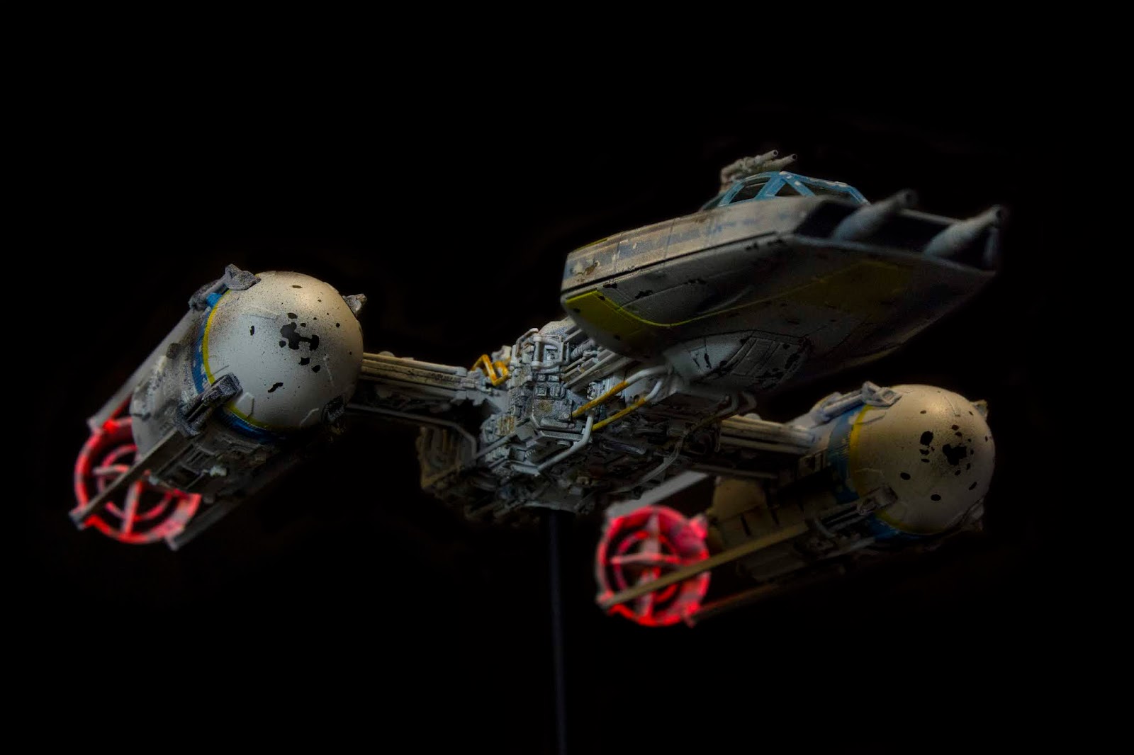 Bandai Y-Wing Starfighter Model Build
