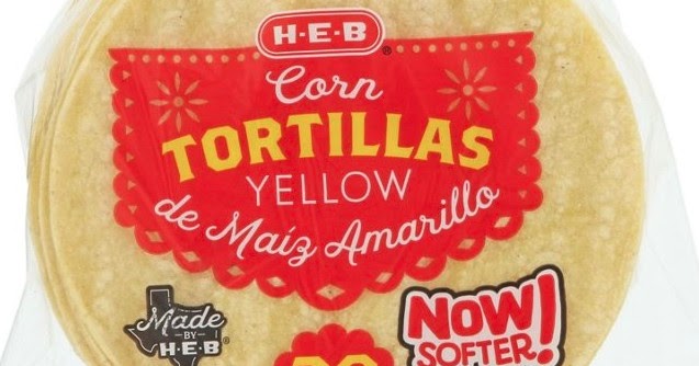 HEB Yellow Corn Tortillas Only 49 Cents Per Pack!