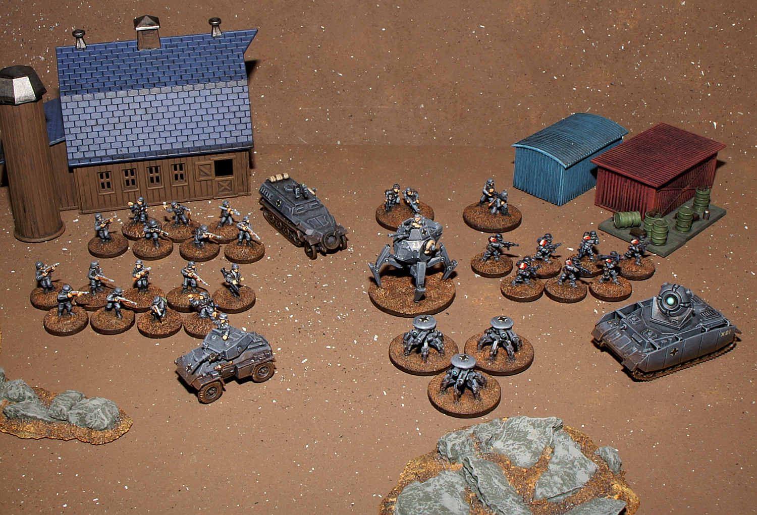 15 millimeters through space and time: Upcoming Weird War II batrep ...