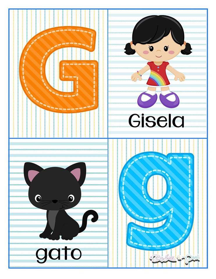 Tarjetas Abecedario Mayúsculas y Minúsculas | Materiales Educativos ...