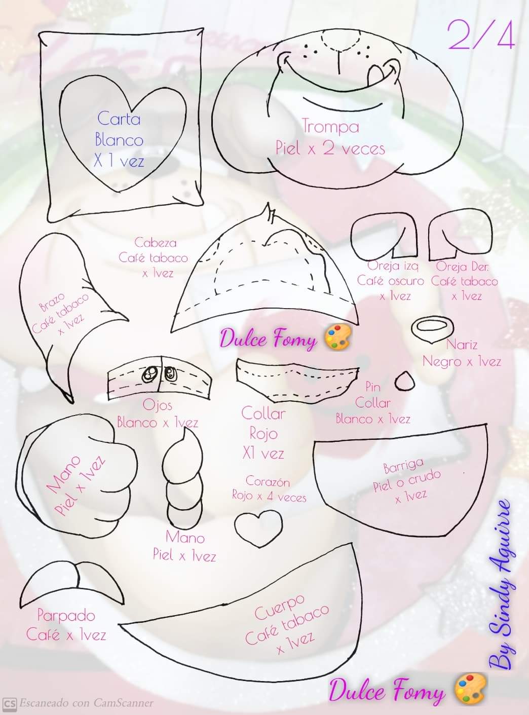 2 Modelos de lembrancinhas de Eva com molde para imprimir - Ver e Fazer