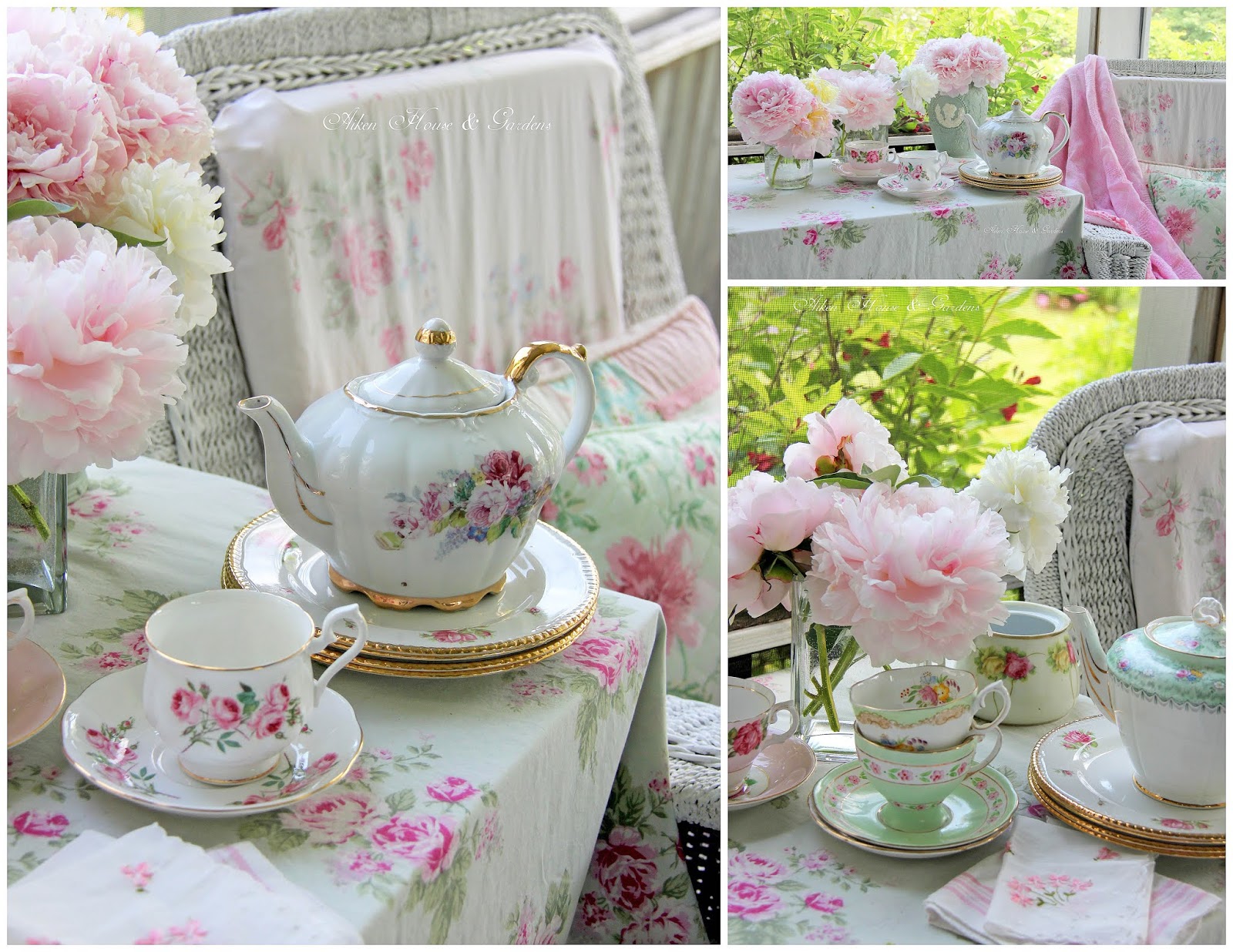 Aiken House & Gardens: Summer Tea on the Porch