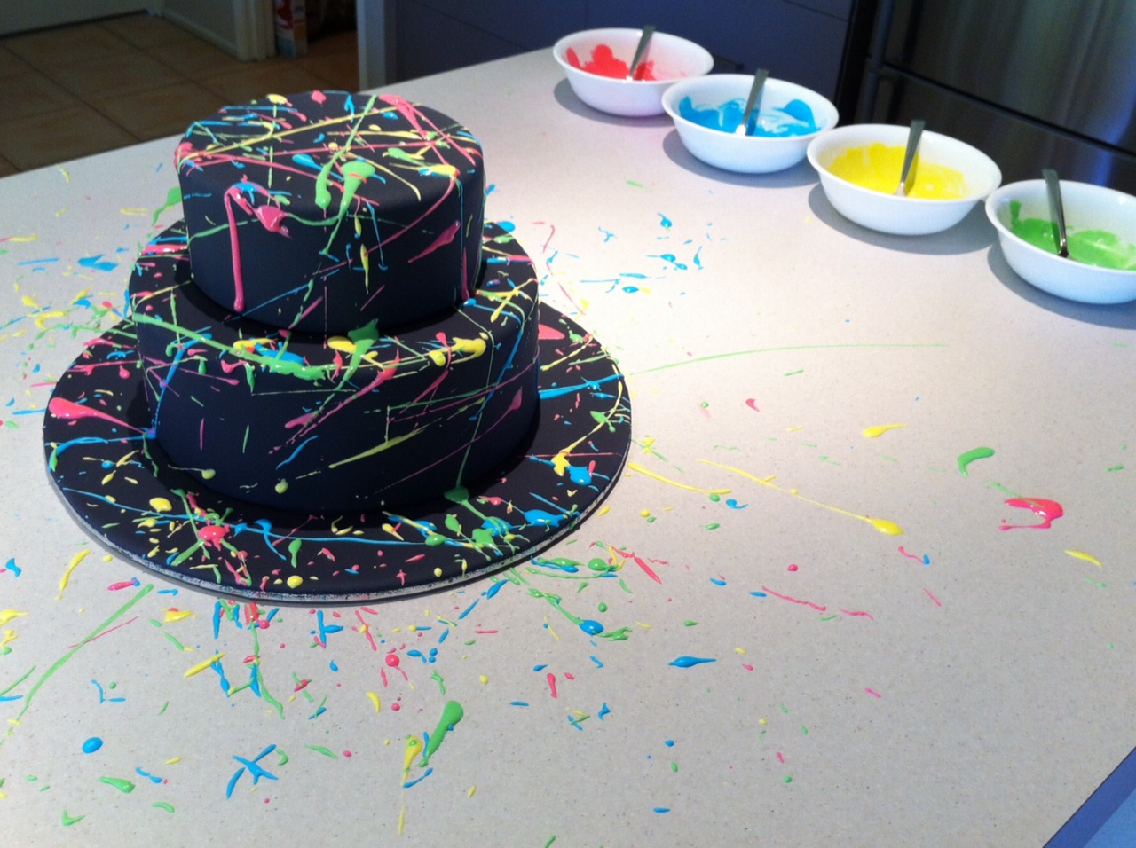 Coco Jo Cake Design: Paint Splat