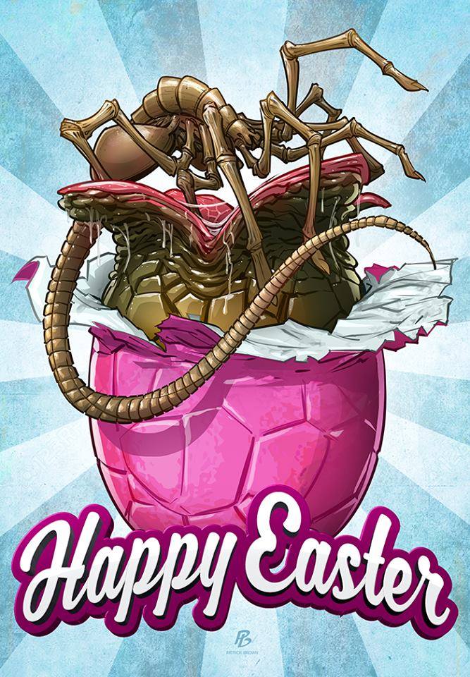 LopesCa: ALIEN Happy Easter
