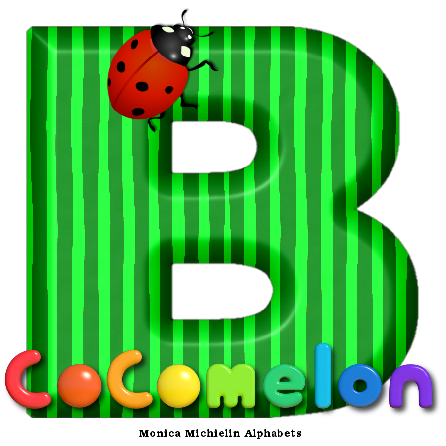 M. Michielin Alphabets: COCOMELON WATERMELON LADYBUG ALPHABET LETTERS ...