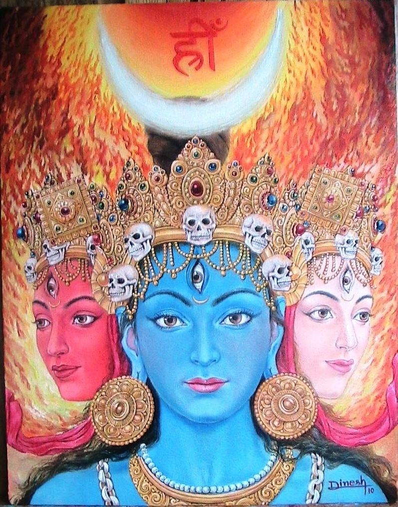 Dev's World of Mythology: The Goddess Bhuvaneshwari and the Goddess ...