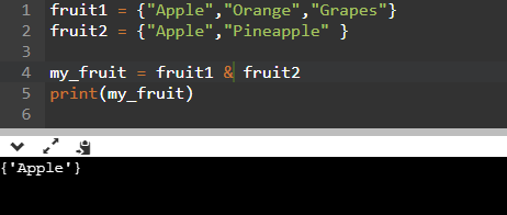 Geek4Tutorial.com: Sets in python