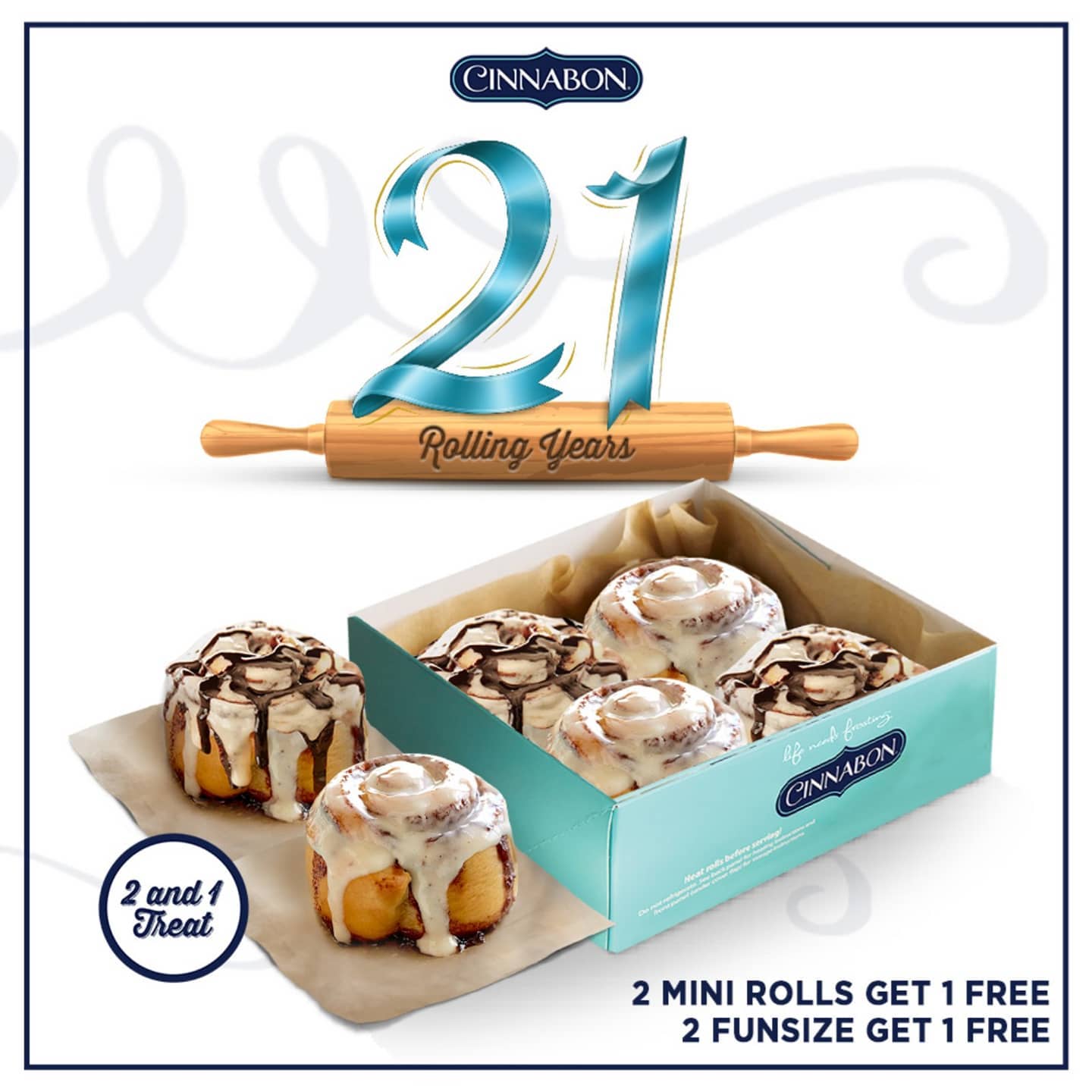 Manila Shopper: Cinnabon Buy2 Get1 Anniv Promo: Oct 2020