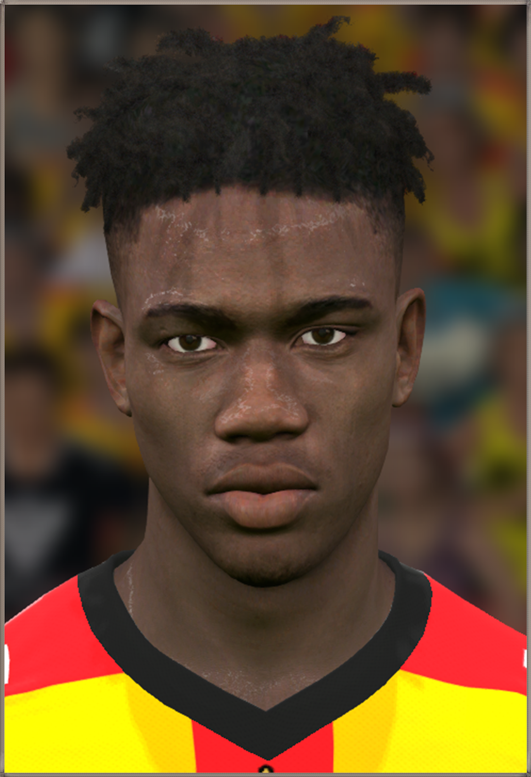 Faces by Mo Ha: Pes 2017 Issa Kabore (KV Mechelen)