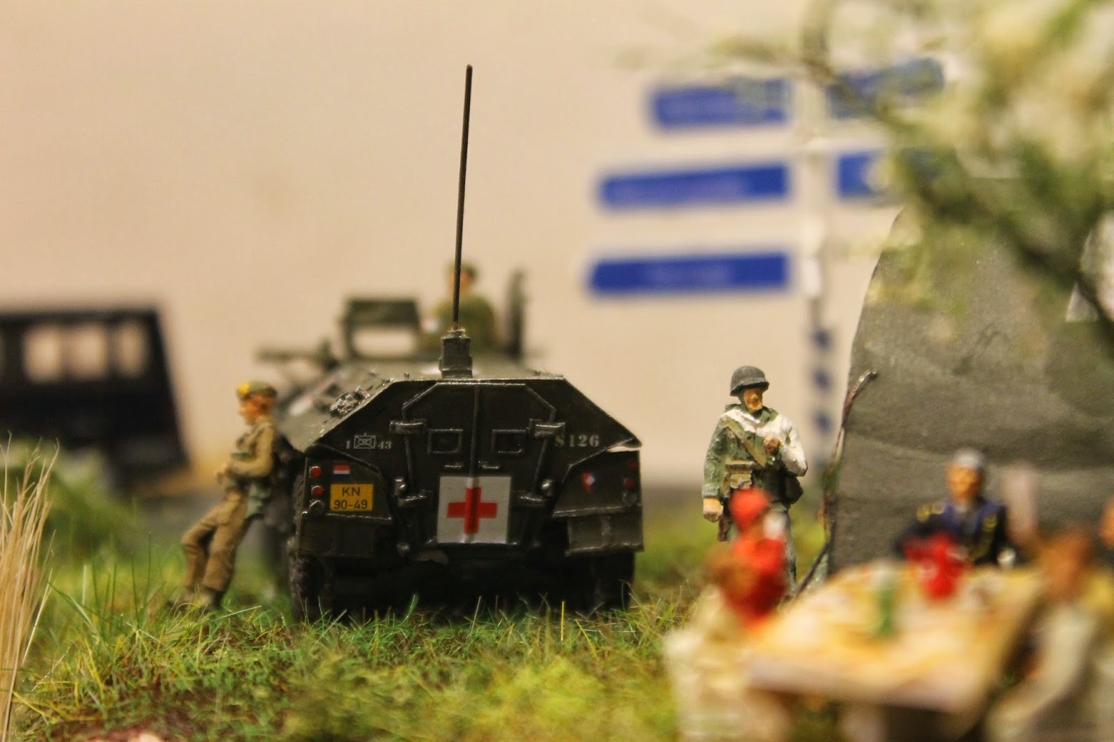 Modelspoor87: DAF YP-408 Diorama