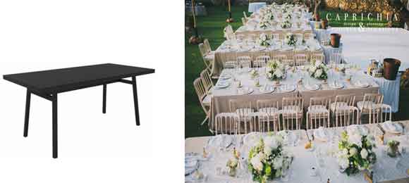 Tipos de Mesas para Eventos - Super Camarero