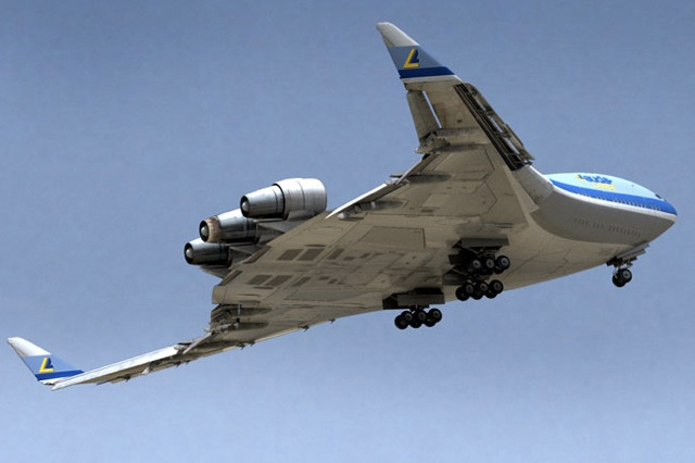 The Eco - Senior: Boeing 797 (1,000 passengers) Airliner