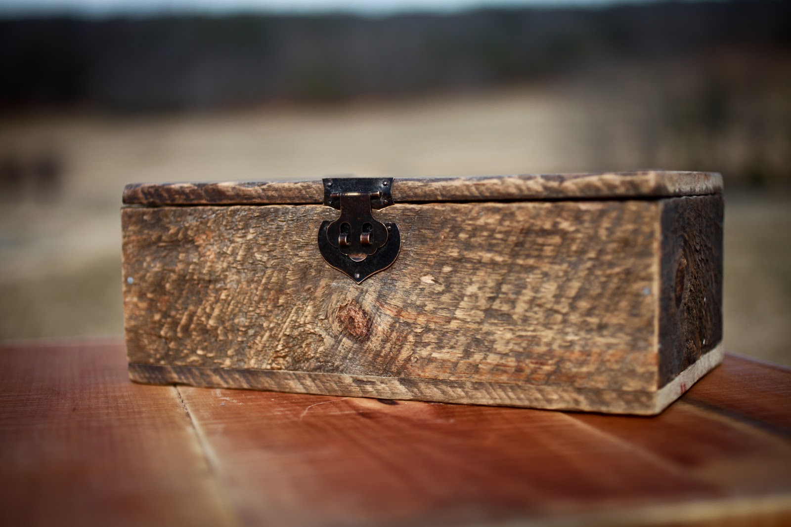 -Blue Mountain Woodworks-: Barn Wood Keepsake Boxes