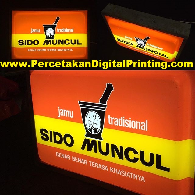 Contoh Desain NEON BOX Dari Percetakan Digital Printing Terdekat - Jasa ...