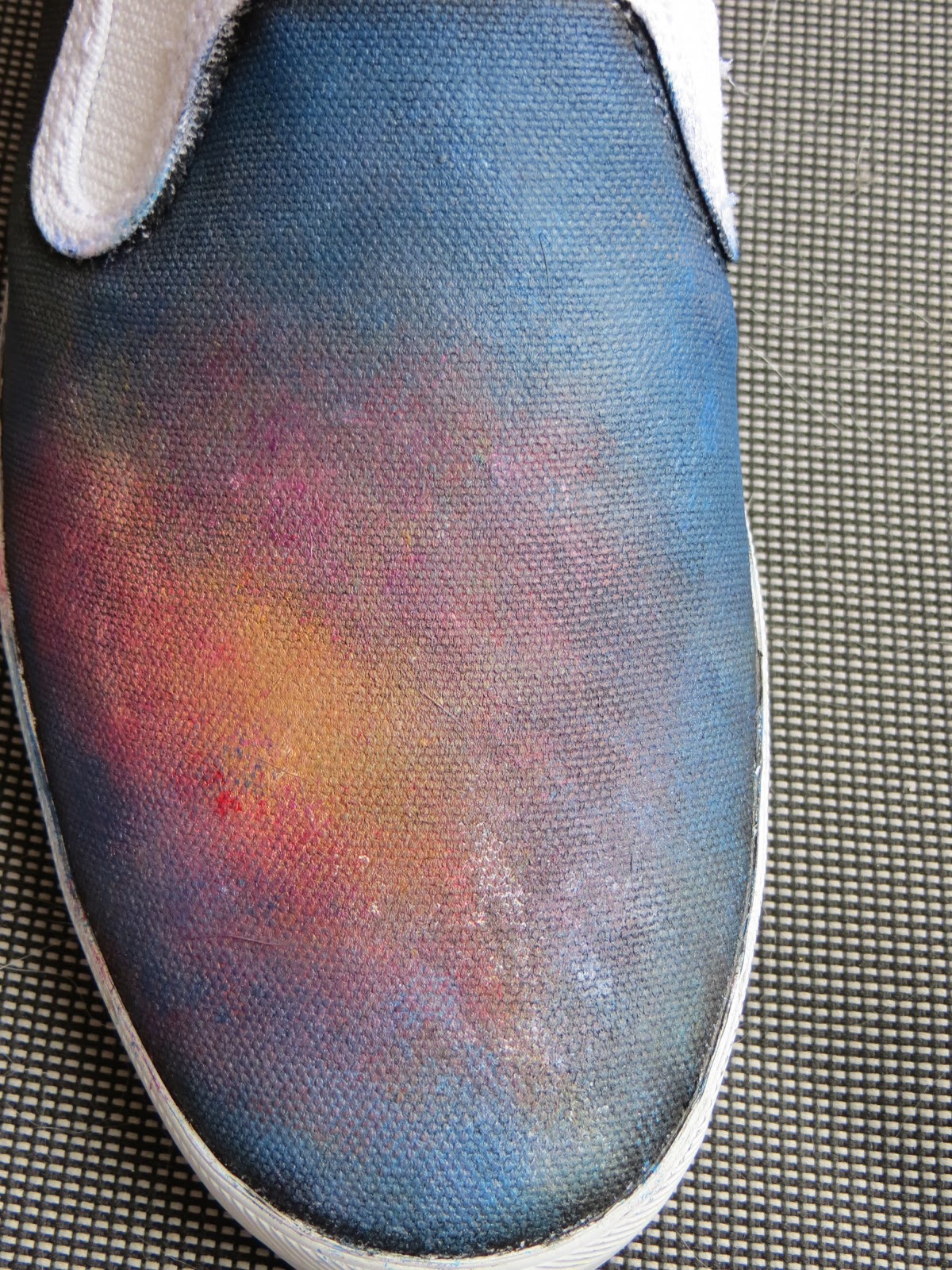 Chipkey Creations: Making Galaxy Shoes (tutorial)