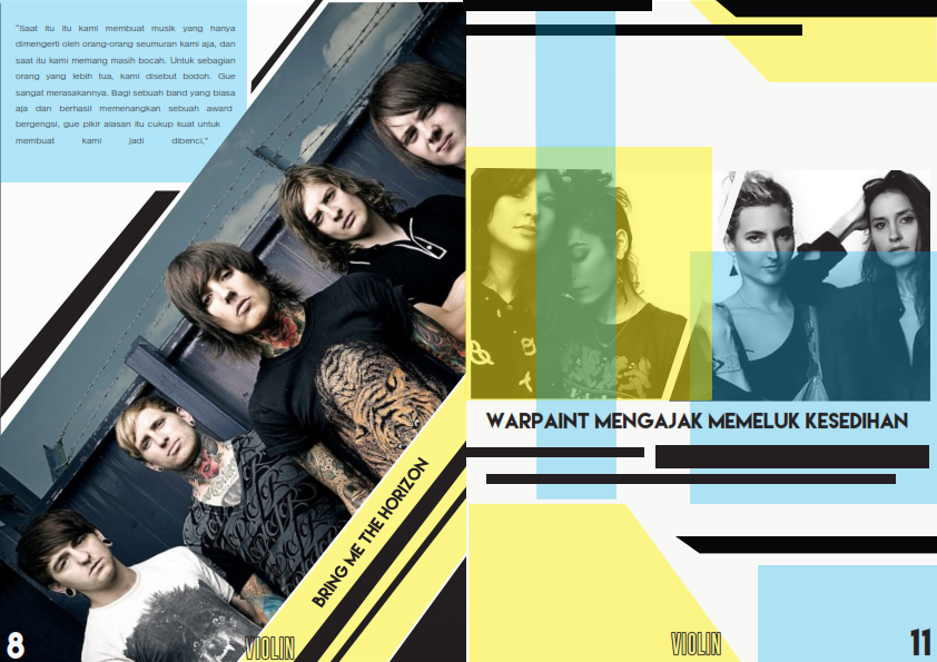 My Portofolio : Contoh Mini Magazine dengan menggunakan Adobe ...