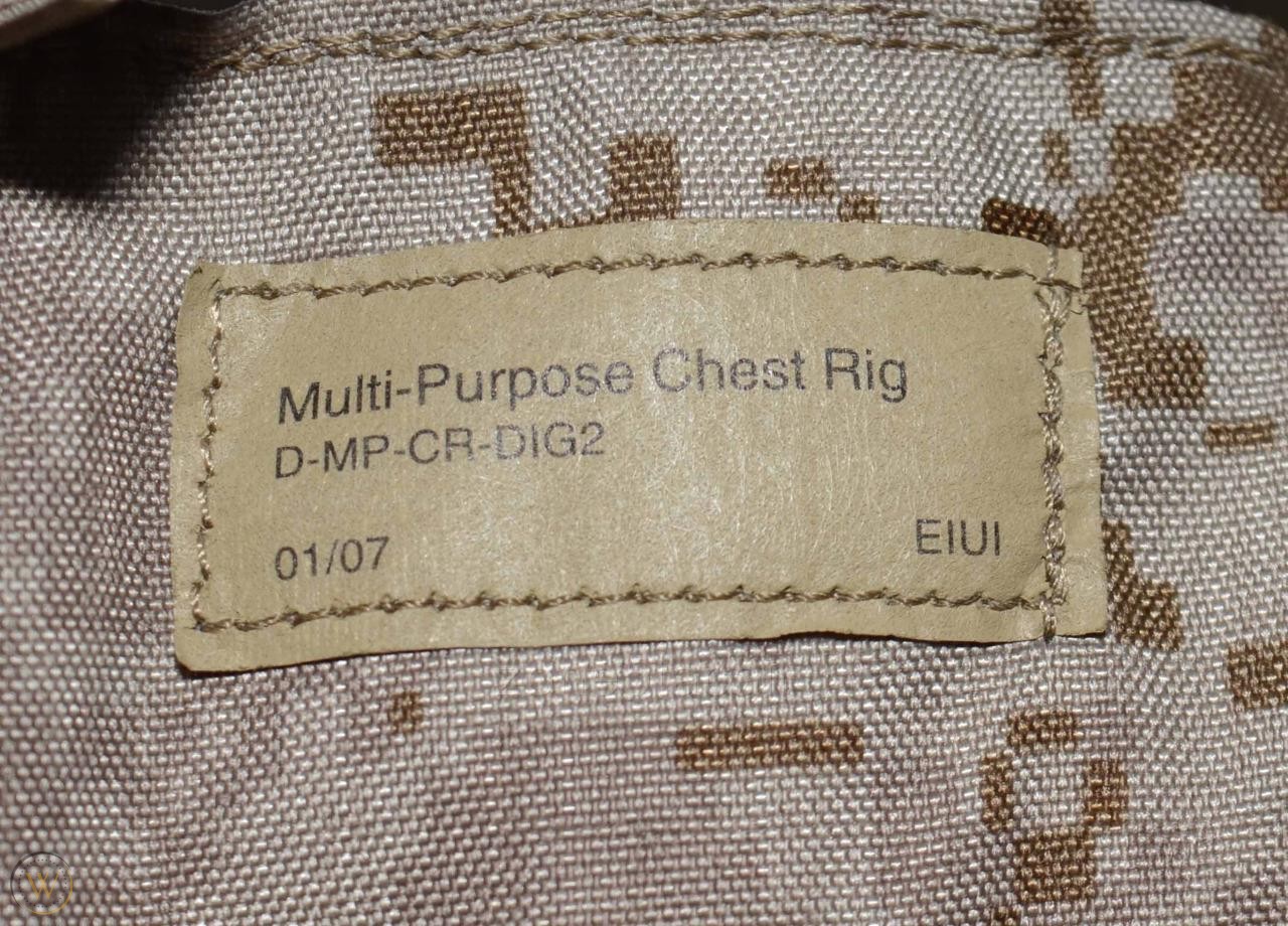 Webbingbabel: Eagle Industries DIG2 MPCR Multi Purpose Chest Rig '07
