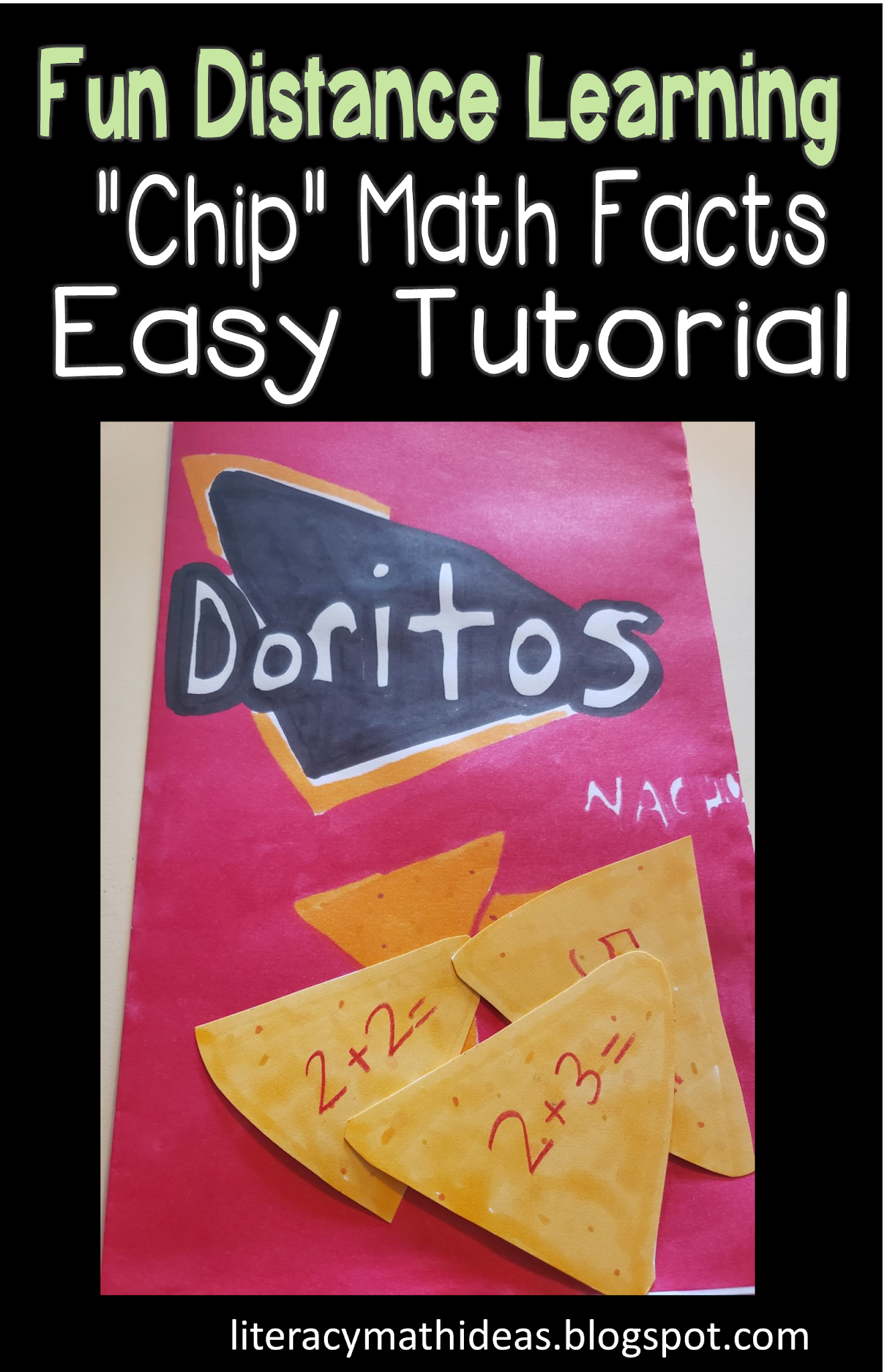 Literacy & Math Ideas: Fun Idea for Distance Teaching and Distance Learning