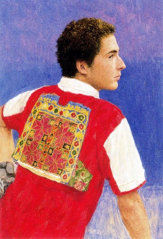 Painting of Daniel Quintero artist, Daniel Quintero paintings