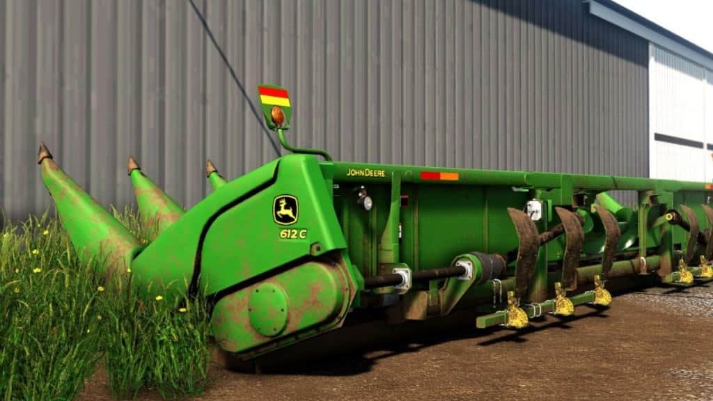 FS19 John Deere Corn Headers v1.1 - FS 19 & 22 USA Mods Collection