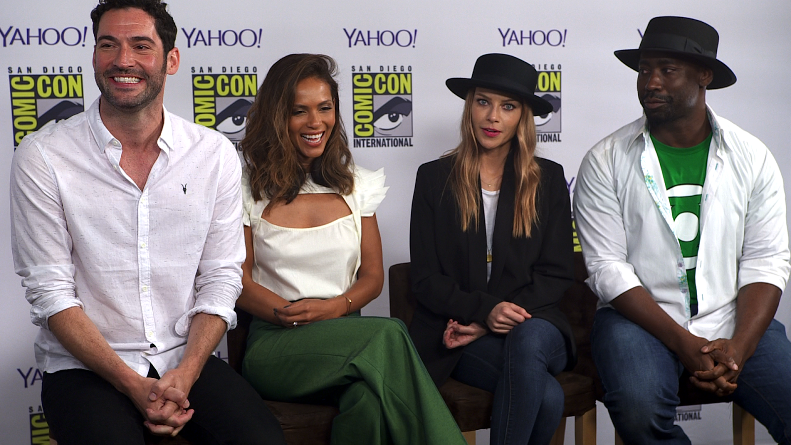 SABLE MOVES: Fox's Lucifer Cast Attend Comic Con San Diego 2015