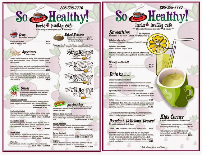 2ESO-IESalejoVera: Healthy menu