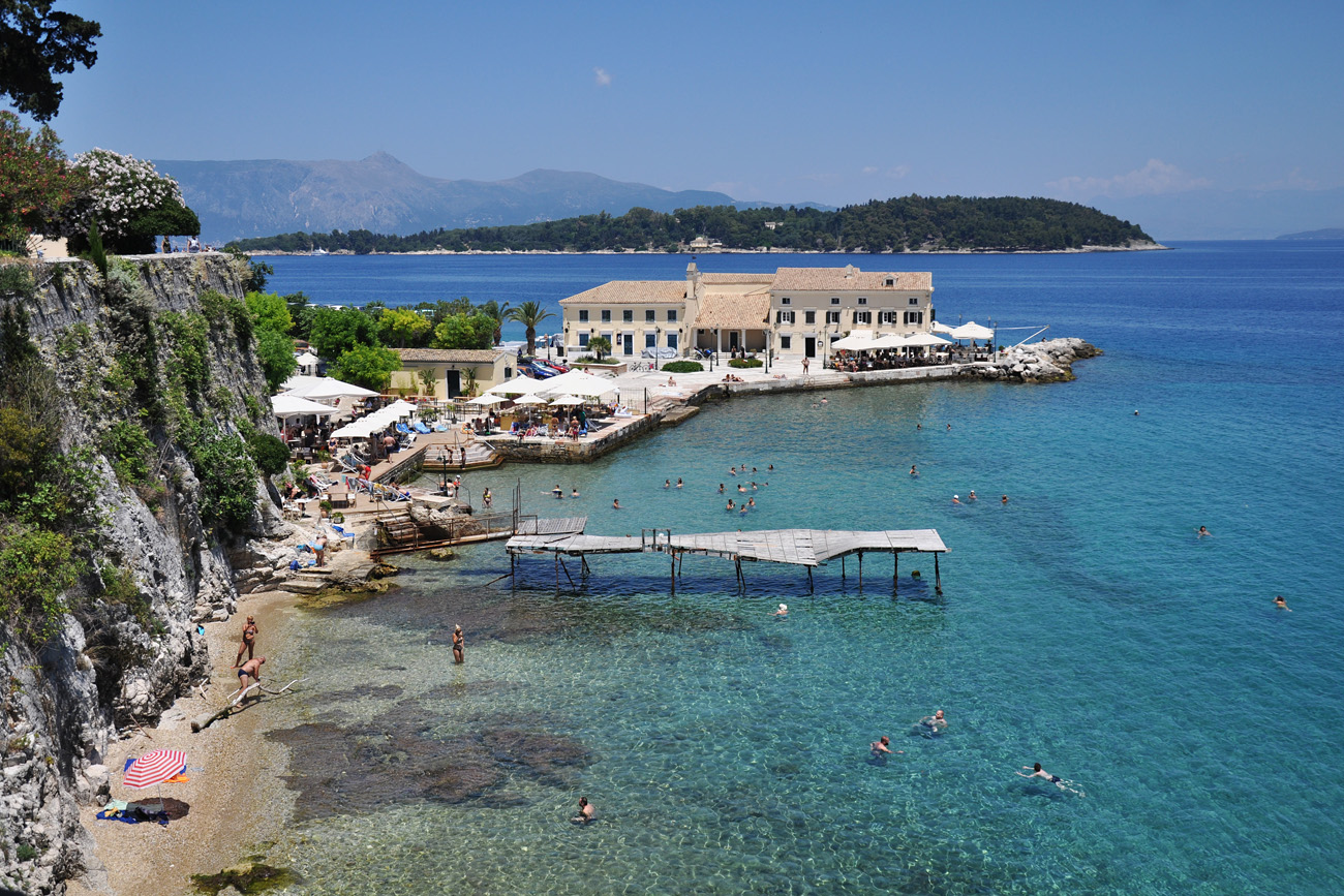 POLOWANIE NA MOTYLE : KORFU (CZ III): KERKYRA WŁOSKA STOLICA WYSPY