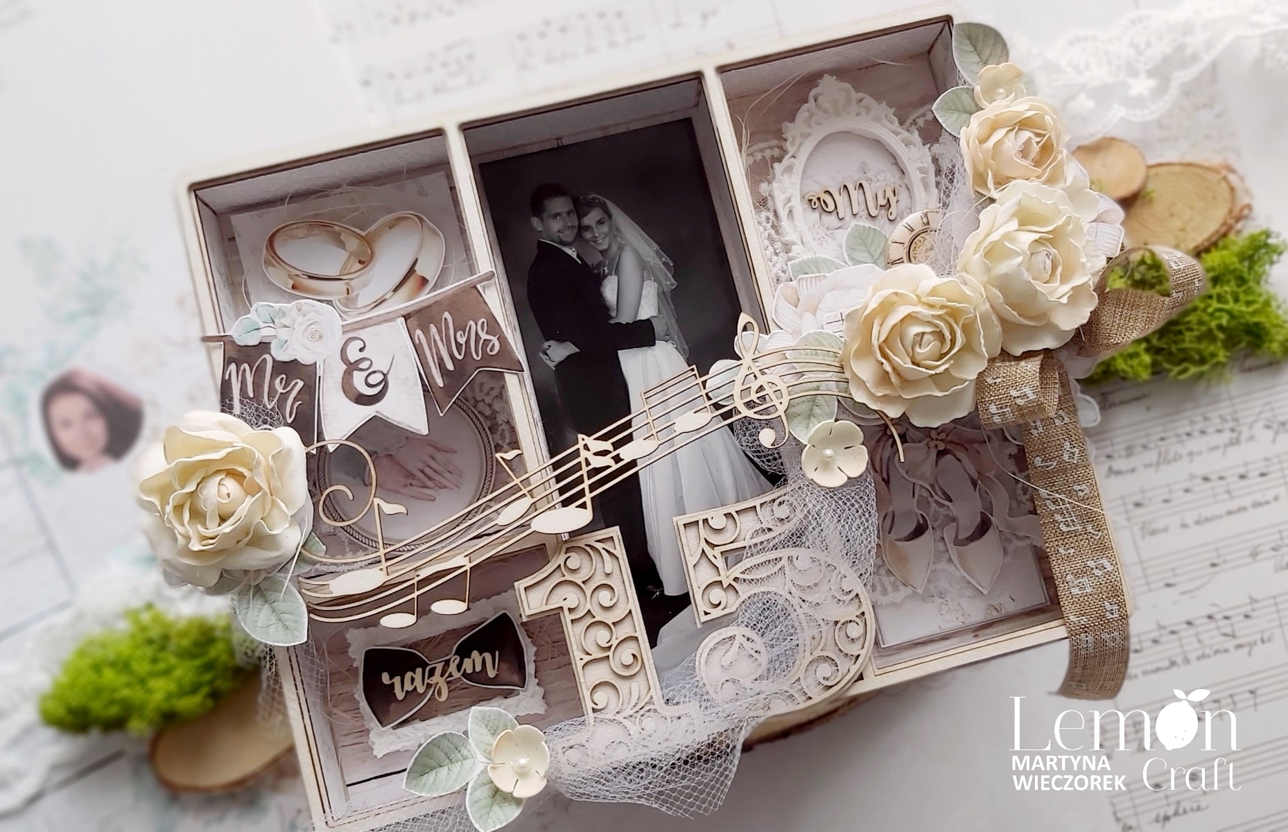 Sentimental LemonCraft - jasne papiery do scrapbookingu | Lemoncraft