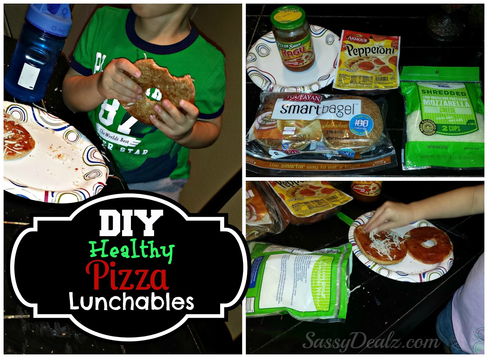 DIY: Make Healthy Pizza Lunchables (Kid Approved Recipe!)