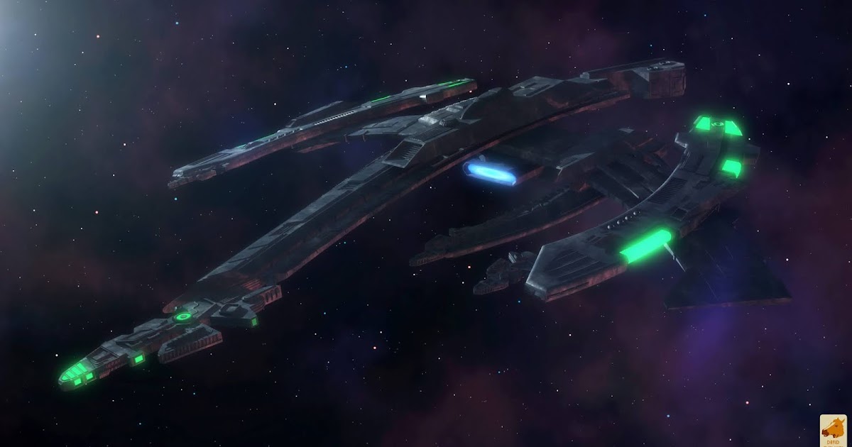 Star Trek Breen Warship Wallpaper | Star Trek Wallpapers