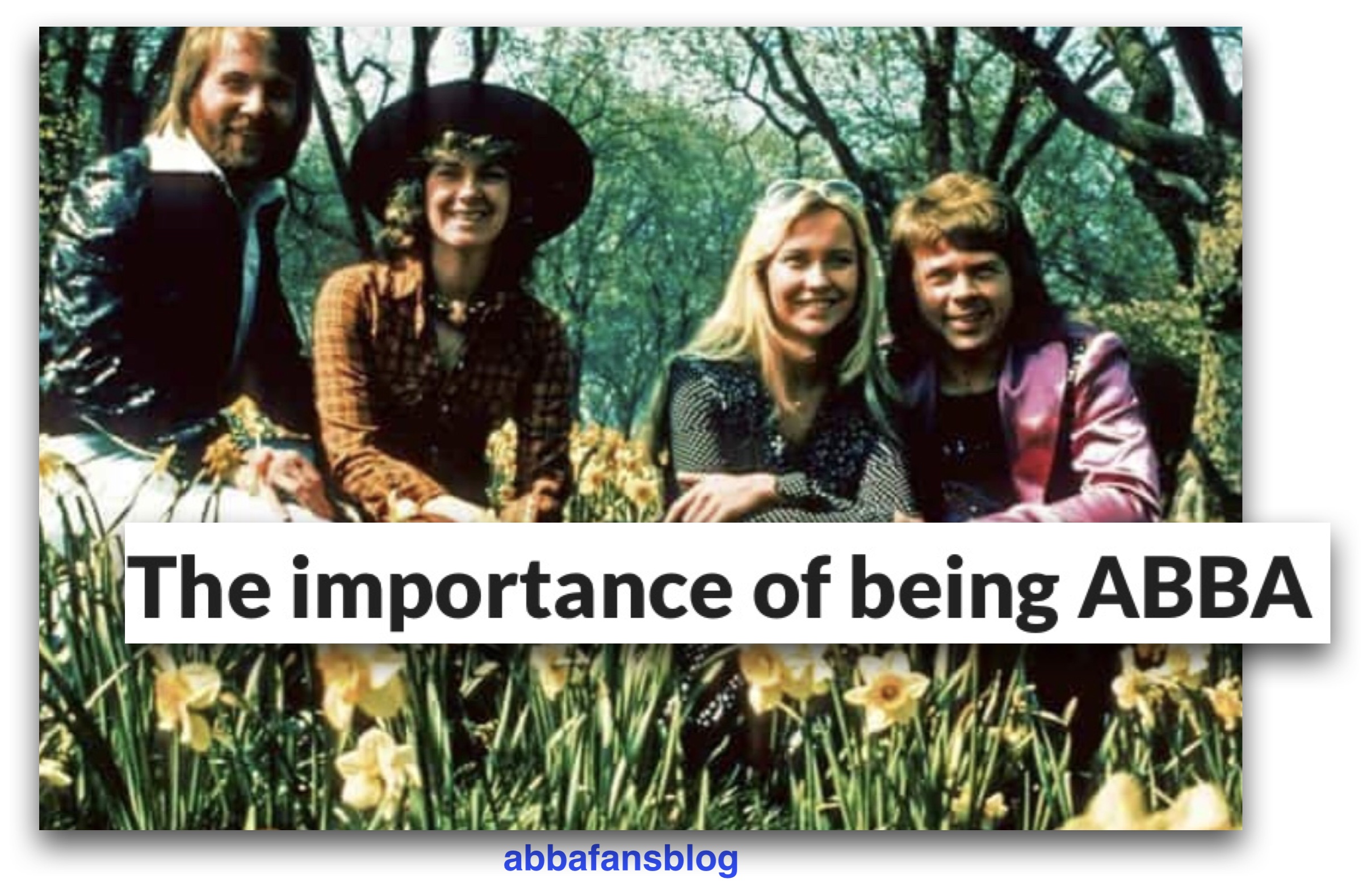 ABBA Fans Blog: Abba Article