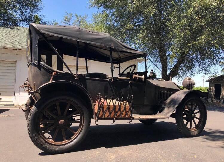 Just A Car Guy: 1913 Hupmobile Model 32 touring car with completely ...