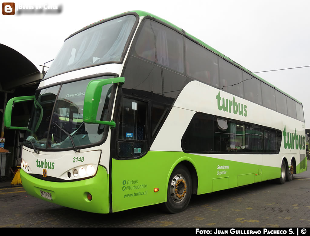 Buses en Chile | Juan Guillermo Pacheco S.: Tur-Bus | N° 2148.-