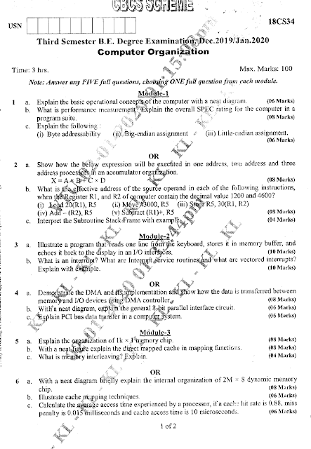 Visvesvaraya Technological University B.E. COMPUTER SCIENCE (CBCS ...