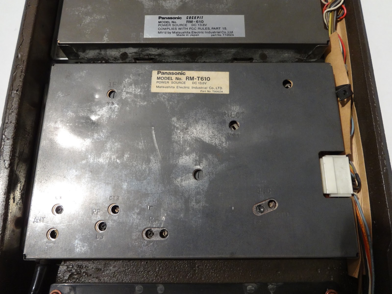 mircogarau: OVERHEAD COCKPIT RM610E PANASONIC CAR STEREO AUTO RM-E610 ...