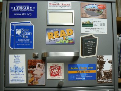Library History Buff Blog: Library Magnets