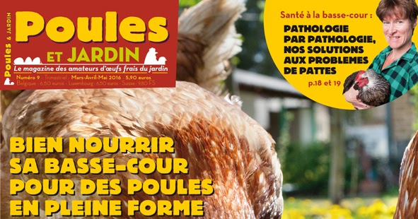Poules et jardin