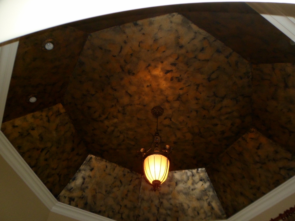 Savard Studios: Octagon Metallic Ceiling