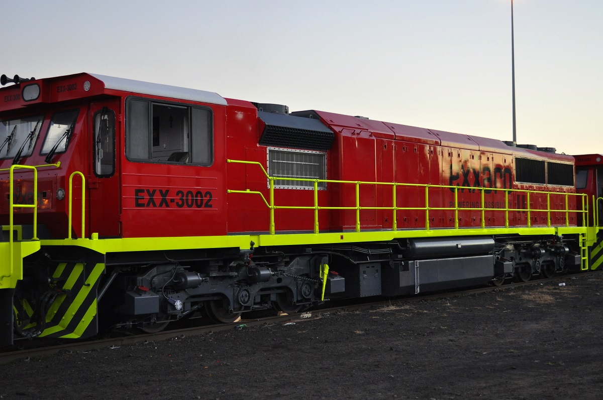SAR CONNECTA: The RRL Grindrod / Exxaro Mining Group diesels, which are ...