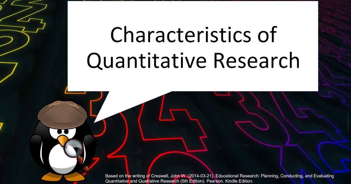 Dr. Chris Shively: Characteristics of Quantitative Research