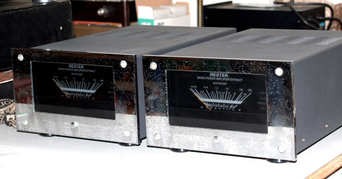 吉鵬音響工作坊: [維修] RESTEK EXTRACT POWERAMP